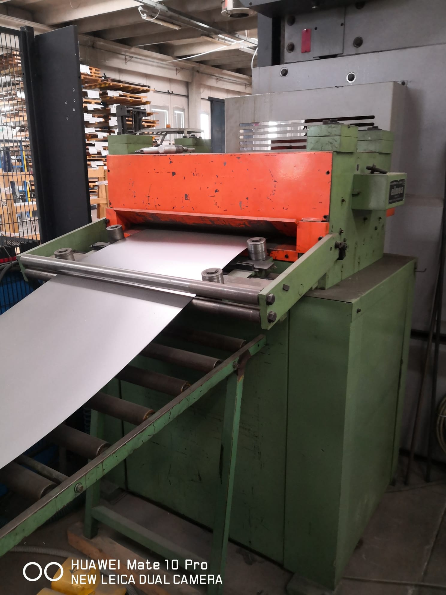 CE feeding line Elmea 800 x2 with decoiler 4 ton power | SGTOOL