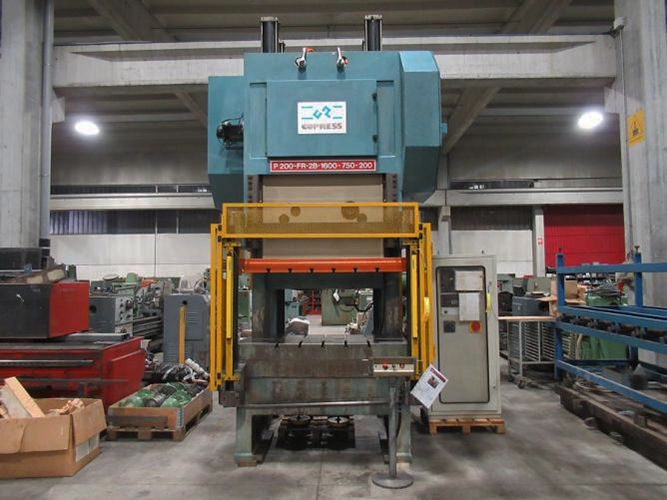 Pressa a collo di cigno Copress 200 ton | SGTOOL