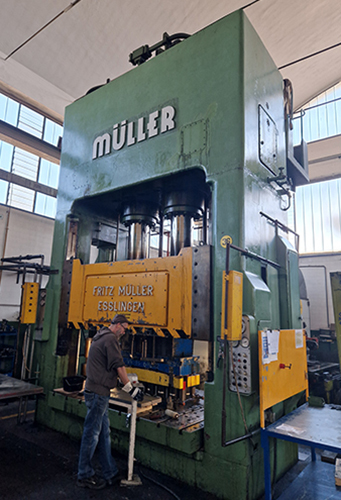 Pressa idraulica usata Muller 630 Ton | SGTOOL