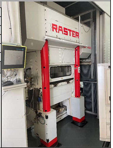 High speed Raster press 40 Ton | SGTOOL
